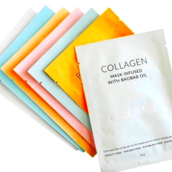 bellame | Skincare | 7 Day Refresh Collagen Masks Infused With Baobab Oil | Poshmark